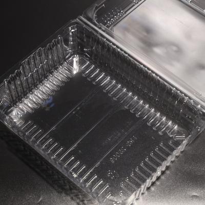 China Multi Purpose Clear Plastic Food Container Leak Proof SGS FAD Certificated for sale