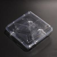 China Square Plastic Food Box With Lids , Food Safe Storage Containers SGS FAD ISO9001 for sale