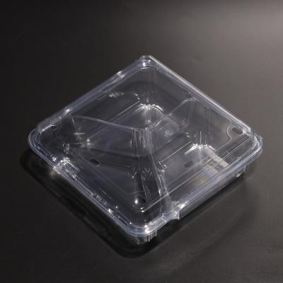 China Square Plastic Food Box With Lids , Food Safe Storage Containers SGS FAD ISO9001 for sale