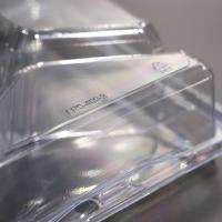 China Square Plastic Food Box With Lids , Food Safe Storage Containers SGS FAD ISO9001 for sale