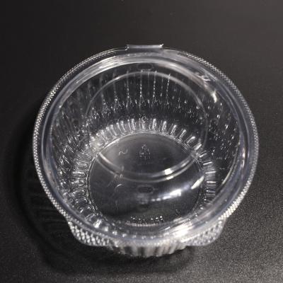 China 32g Capacity Plastic Food Box Leak Proof Plastic Disposable Cake Containers for sale