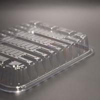 China Customized Food Grade Plastic PET Plate For Fresh Food Tray Packaging for sale