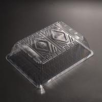 China BPA Free Disposable PET Food Plate Tray With Customized Printing for sale