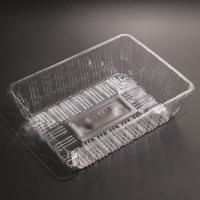 China Disposable Clear PET Plastic Tray Plate for Durable and Strong Food Packaging for sale