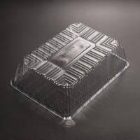 China Disposable Clear PET Plastic Tray Plate for Durable and Strong Food Packaging for sale