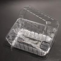 China Disposable Clear PET Plastic Tray Plate for Durable and Strong Food Packaging for sale