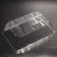 China FDA Certified Rectangular Plastic PET Food Tray Plate With Customized Shape for sale