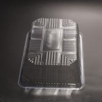 China OEM/ODM Rectangular Disposable BPA Free Plastic Food Tray For Takeaway Food for sale