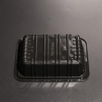 China Customized Disposable Plastic Food Plate PET Food Tray Box For Takeaway Food for sale
