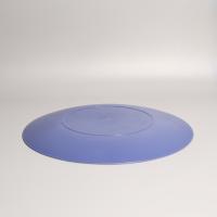 China 7in Round Stackable Plastic Food Plate Custom Logo Plastic Fast Food Trays for sale
