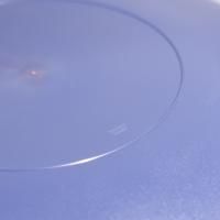 China 7in Round Stackable Plastic Food Plate Custom Logo Plastic Fast Food Trays for sale