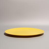 China Customizable Color PS Plastic Food Tray Plate Round Plastic Serving Tray OEM for sale
