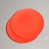 China ISO9001 Certified Plastic Food Plate Round PS Stackable Plastic Cake Plates OEM Size for sale