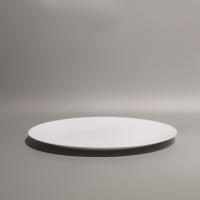 China Colorful Stackable Round Plastic Food Tray BPA Free Plastic Serving Trays For Food for sale