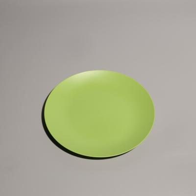 China Stackable Custom Color Plastic Food Tray PS Food Grade Plate 26mm Size for sale