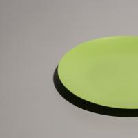 China Stackable Custom Color Plastic Food Tray PS Food Grade Plate 26mm Size for sale