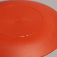 China Colored 26mm Bpa Free Plastic Food Plate PP Plate For Space Saving Food Storage for sale