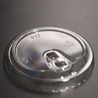 China 93mm Diameter Plastic PET Cup Lid Disposable Lid With Leak Proof Design for sale