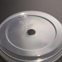 China FAD Certified PP Plastic Screw On Cup / Plastic Cup Lids Leak Proof and Flexible for sale