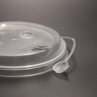 China Disposable Plastic Cup Lid Flat Lid For PP Cup With FAD Certification for sale