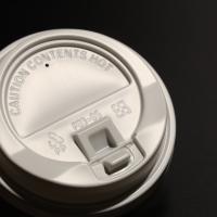 China Customized Color Flexible Plastic Cup Lids BPA free For Covering And Sealing Cups for sale
