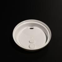 China Simple And Functional Plastic Flat Cup Lid Perfect Solution For Shipping By Sea Or Air for sale