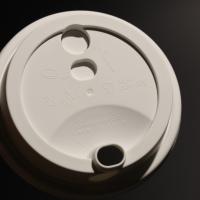 China Leak Proof Plastic Cup Lid For Covering And Sealing Cups Easy Drink And Durable for sale
