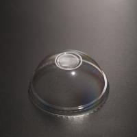 China 95mm Disposable PET Plastic Cup Lids Dome Lid For Iced Coffee Cup for sale