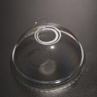 China OEM Disposable PET Lid Plastic Cup Dome Lid For Iced Coffee Cup for sale
