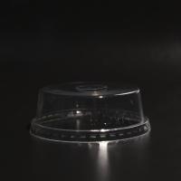 China Clear Leak Proof Plastic Cup Lid Cusom Size Plastic Dome Lid For PP Cups for sale