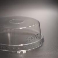 China Clear Leak Proof Plastic Cup Lid Cusom Size Plastic Dome Lid For PP Cups for sale