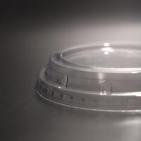 China OEM BPA Free Plastic Cup Lids FAD Certified 117mm Size For PP Bucket for sale