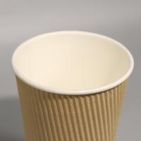 China Eco Friendly Custom Printed Paper Cups For Cold Hot Beverage 12OZ 16OZ for sale