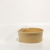 China Disposable Paper Takeaway Box Food Paper Packaging Bowl Customized Size for sale