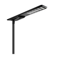 China 80W 100W High Power Lens LED Luminaire IP65 Solar Street Light All In one for sale