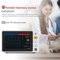 China CMS1000Vet Veterinary Patient Monitor with Class II Certification, 1 Year Warranty for Animal Hospital Vital Signs for sale