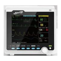 China VET Multi-Parameter Veterinary Patient Monitor with 5-Lead ECG, 0-150rpm Respiration, and 0-99mmHg EtCO2 for Pet Care for sale
