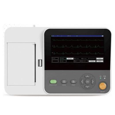 China 12-Lead ECG Machine with 8-Channel Analysis, 32k Hz Sampling Rate for Medical and Veterinary Use for sale