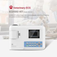 China Portable Veterinary ECG100G-VET 12-Lead Electrocardiograph with 1000Hz Sampling Rate and 315x215x77mm Compact Design for sale