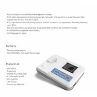 China Portable Veterinary ECG100G-VET 12-Lead Electrocardiograph with 1000Hz Sampling Rate and 315x215x77mm Compact Design for sale