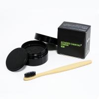 China Private Label Mint Flavor Activated Charcoal Toothpowder 30g for Teeth Whitening and Oral Cleaning for sale