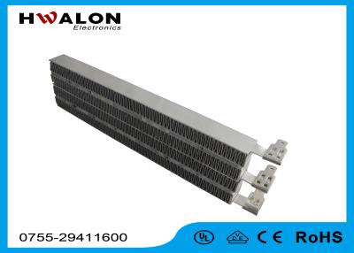 China Special Lead PTC Air Heater Heating Element With Ripple 220V , Aluminum Material for sale