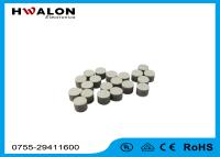 China RoHS/UL PTC Heating Element , PTC Ceramic Heater Chips Round Size for sale