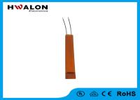 China 12V / 24V / 220V Thermistor PTC Ceramic Heater Plate With Insulating Film Heating Element Chips for sale