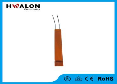 China 12V / 24V / 220V Thermistor PTC Ceramic Heater Plate With Insulating Film Heating Element Chips for sale