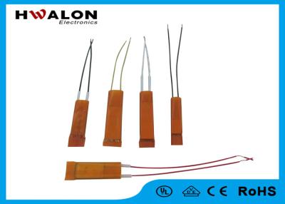 China Vehicle 70 * 30 * 6mm High Power PTC Heating Element Heater 12V 20W For Coffee Maker for sale