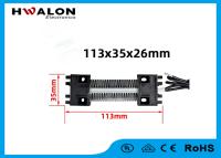 China 113x35x26mm 24v 100w PTC Air Heating Element for Room Warming and Home Dryer for sale