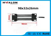 China 220V 98x32x36mm 100w Insulated PTC Ceramic air Heater Constant Temperature Heating element  PTC heating element heater Mini Air Heater Fan Incubator Ceramic Heater Element Heating Equipment for sale