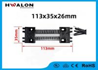 China PTC air heater 220V 113x35x26mm 100W ceramic Heating Element for HVAC Systems & Dryers Space Heaters - Compatible with Tower, Kickspace & Desktop Types, Flat or Small Corrugated Design for sale