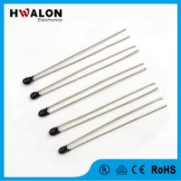 China High Precision 1% Tolerance NTC Thermistor with Waterproof Epoxy Encapsulation and 10K 50K Resistance Options for sale